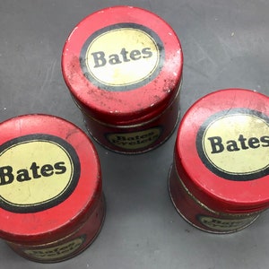 Vintage Bates No. 3 Short Brass Eyelets 500 Count Three Tins - Etsy