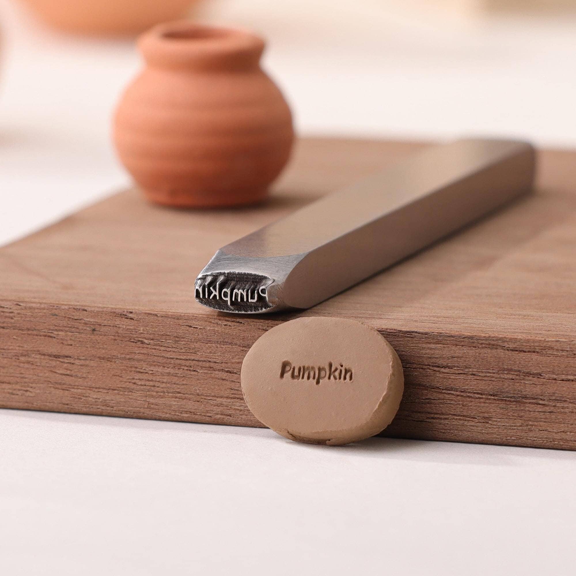Custom Steel Stamp for Clay, Personalized Ceramic Stamps, Clay Stamps ...