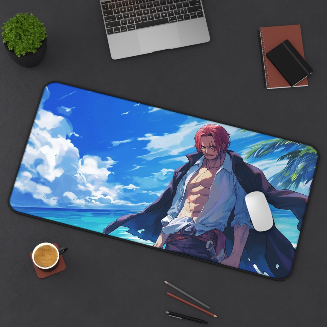One Piece Desk Mat: Anime Desk Mat, Long Desk Mat, Office Decor, Gamer ...