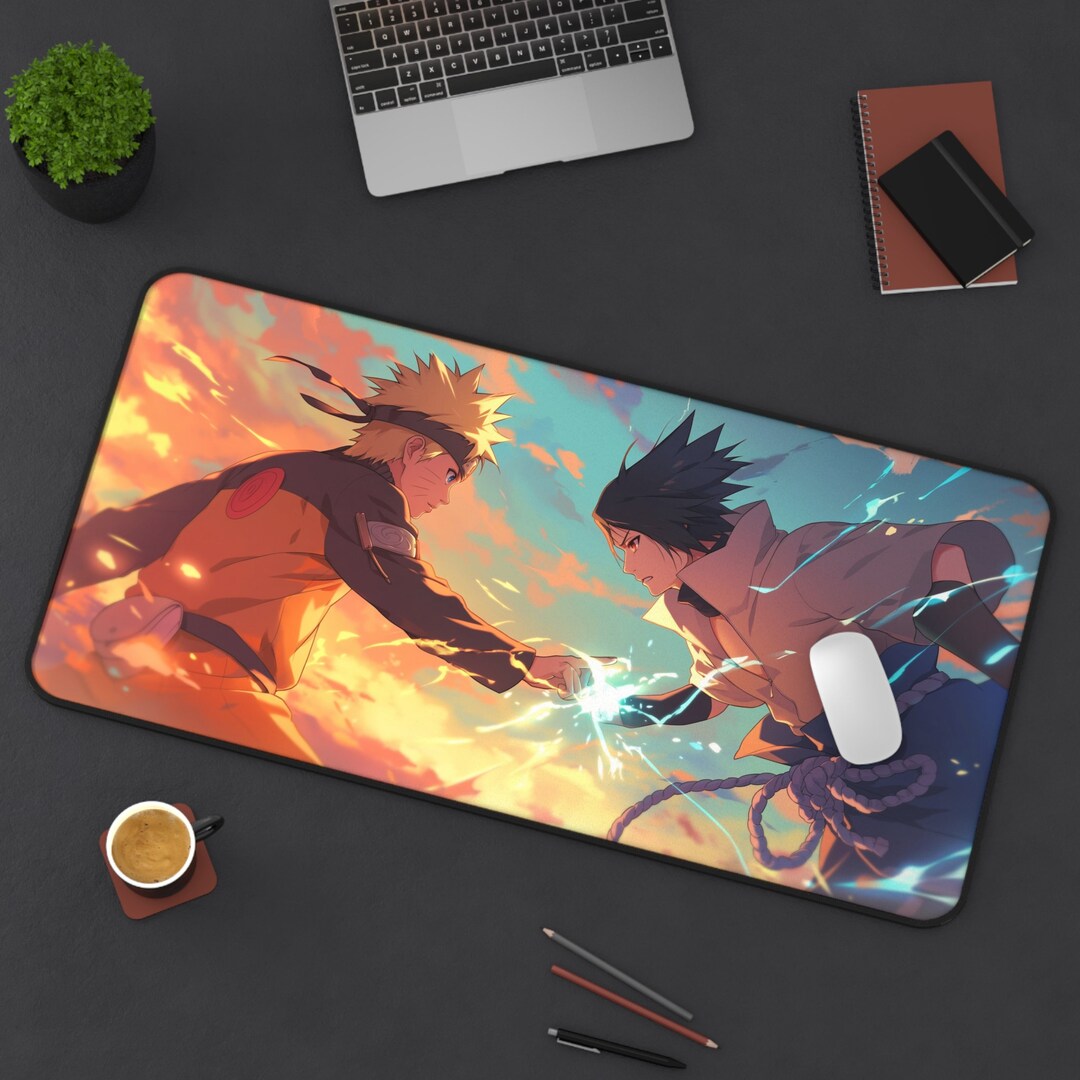 Naruto Desk Mat: Anime Desk Mat, Long Desk Mat, Office Decor, Gamer ...