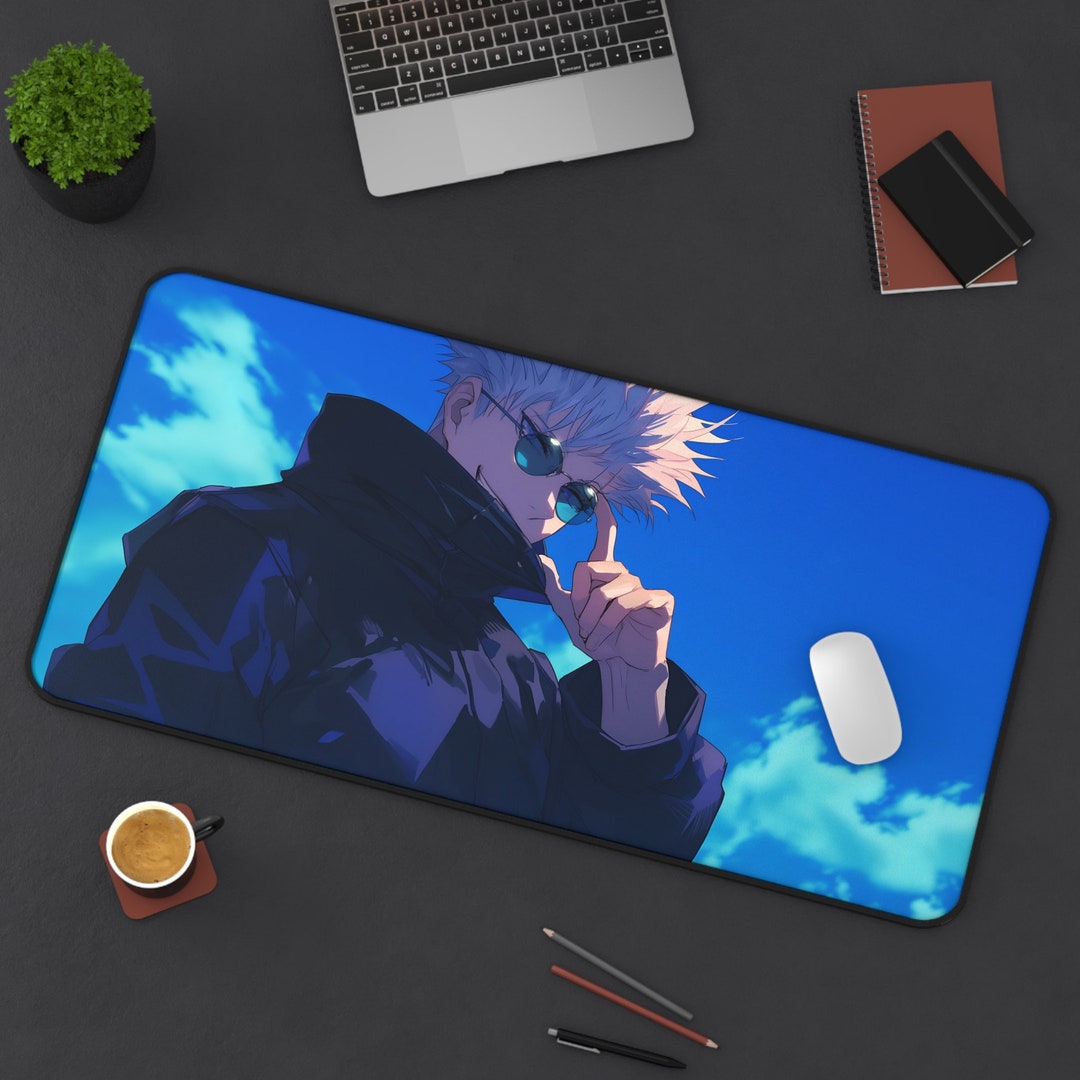 Jujutsu Kaisen Desk Mat: Anime Desk Mat, Long Desk Mat, Office Decor ...