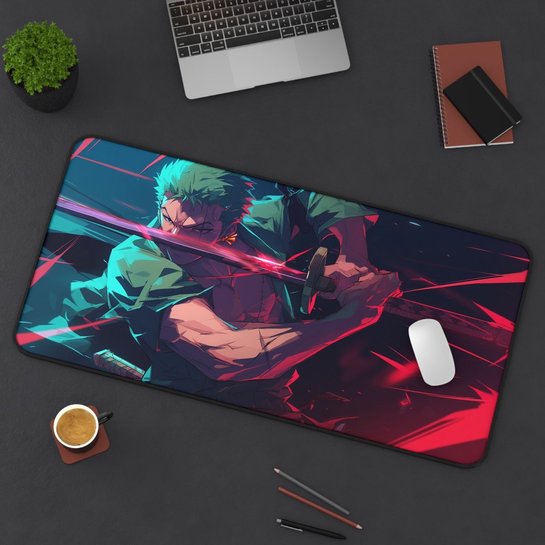 One Piece Desk Mat: Anime Desk Mat, Long Desk Mat, Office Decor, Gamer ...