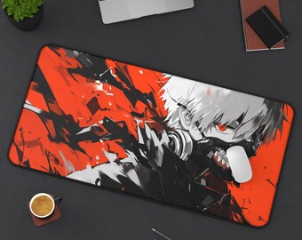 Desk Mat: Anime Desk Mat, Long Desk Mat, Office Decor, Gamer Gift ...
