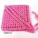 Granny Stitch Crochet Kerchief Pattern - PDF Pattern - Etsy