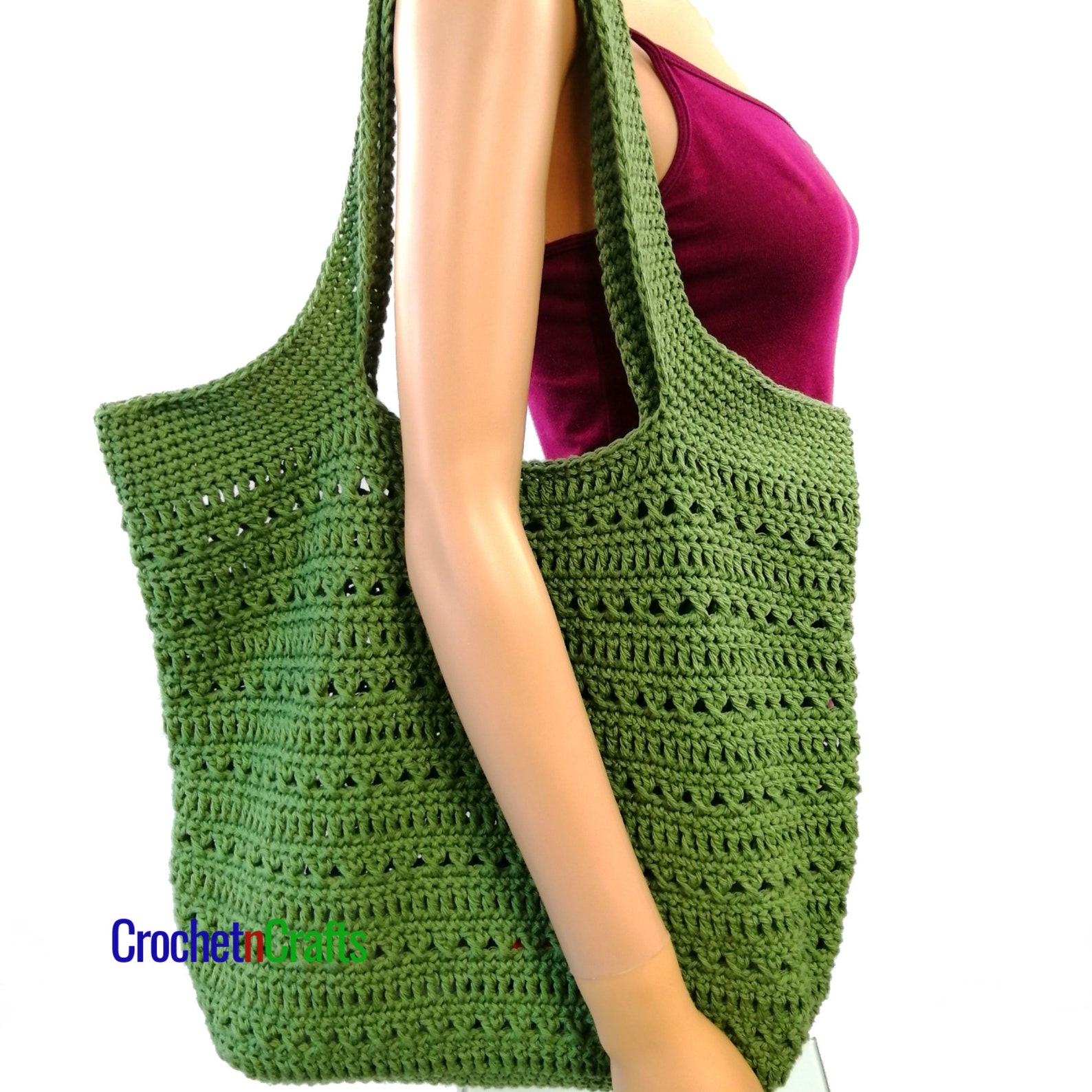 Crochet Tote PDF Pattern - Etsy