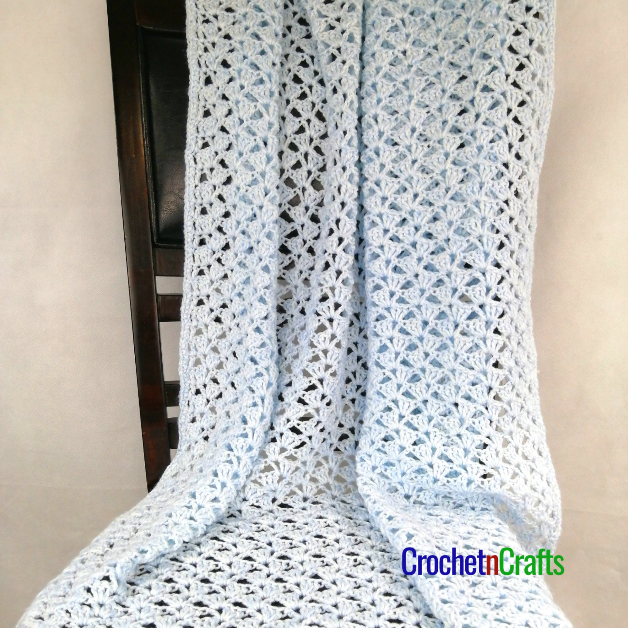 Offset Shell Baby Blanket - PDF Crochet Pattern - Etsy