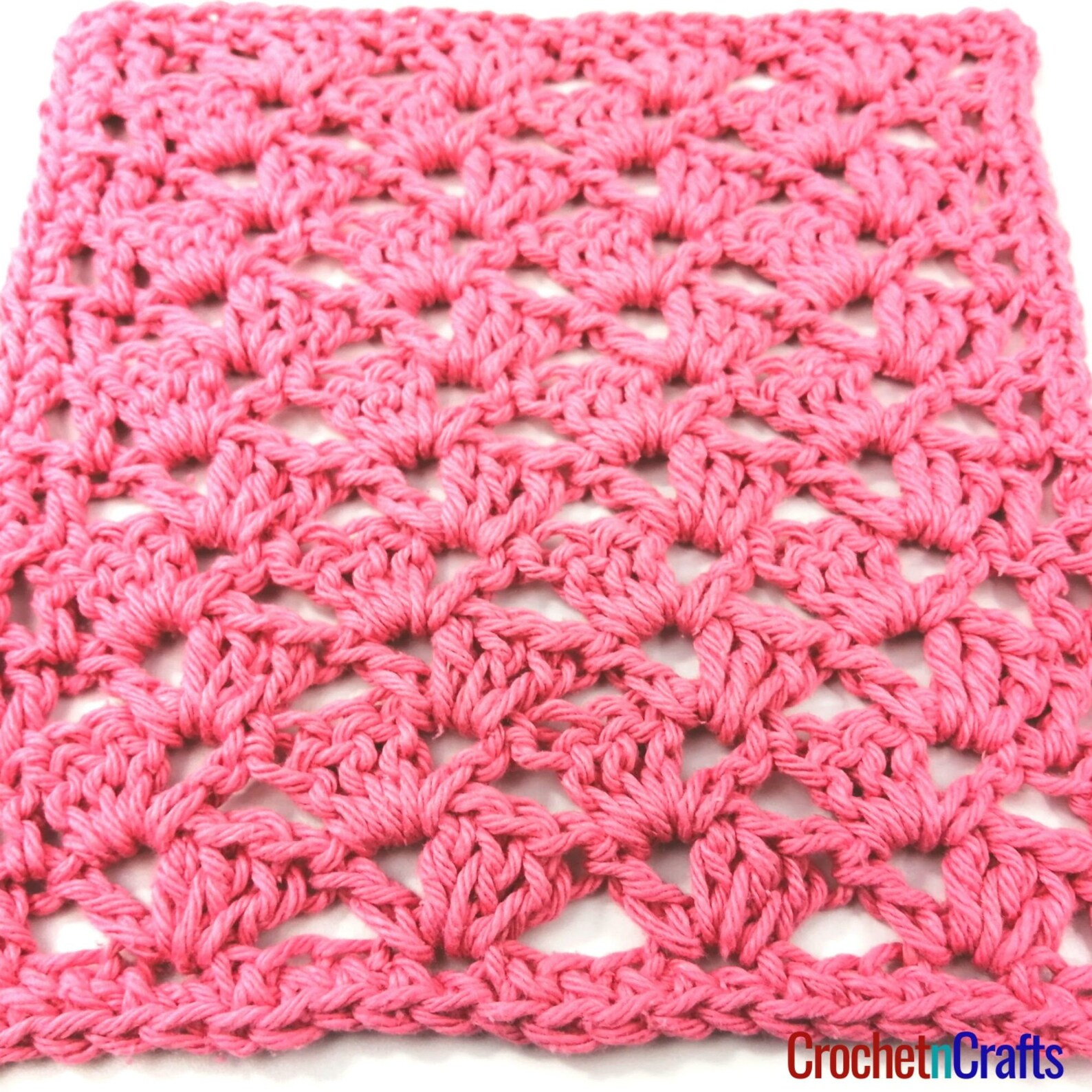 Offset Shell Quick Crochet Dishcloth - PDF Pattern - Etsy Canada