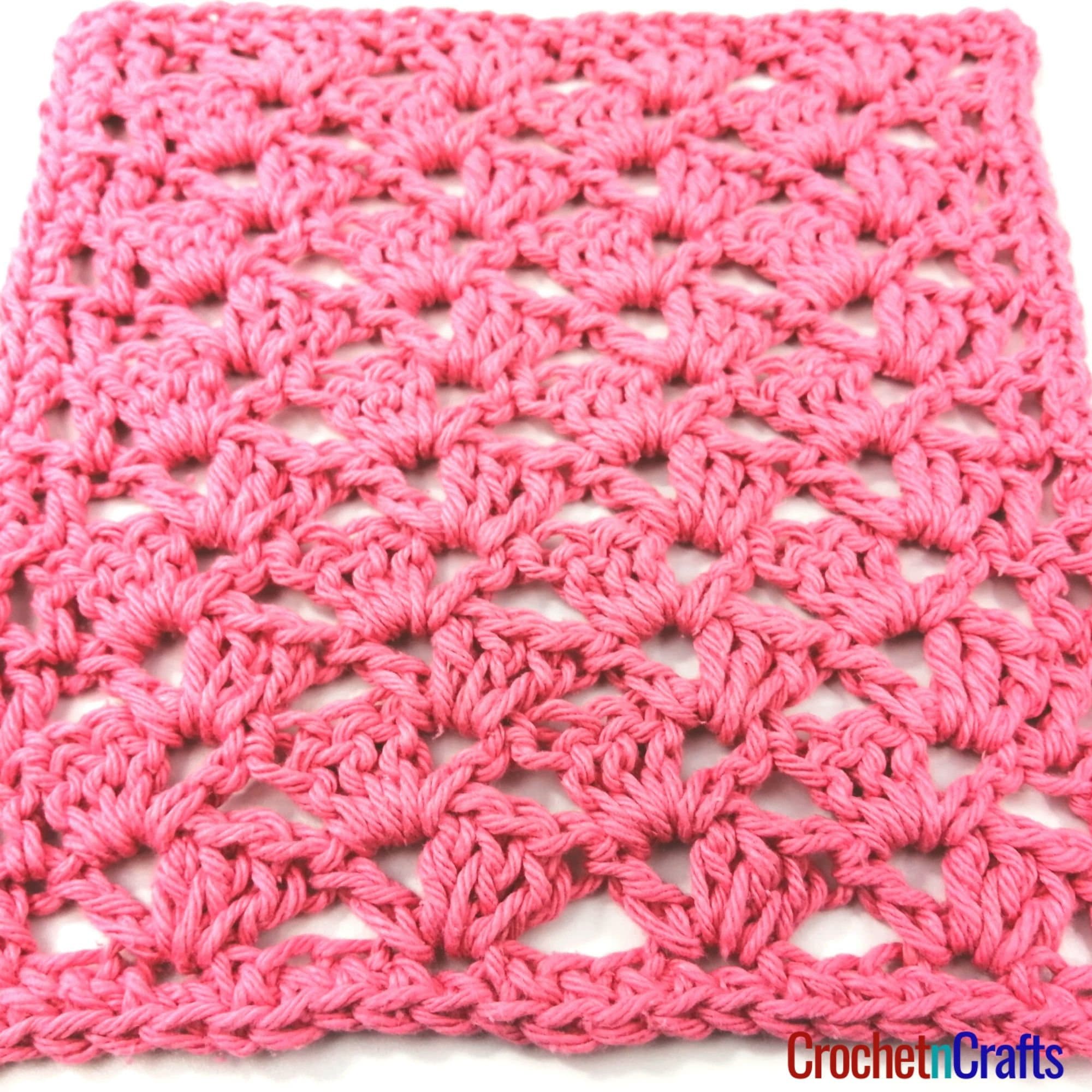 Offset Shell Quick Crochet Dishcloth - PDF Pattern - Etsy Canada