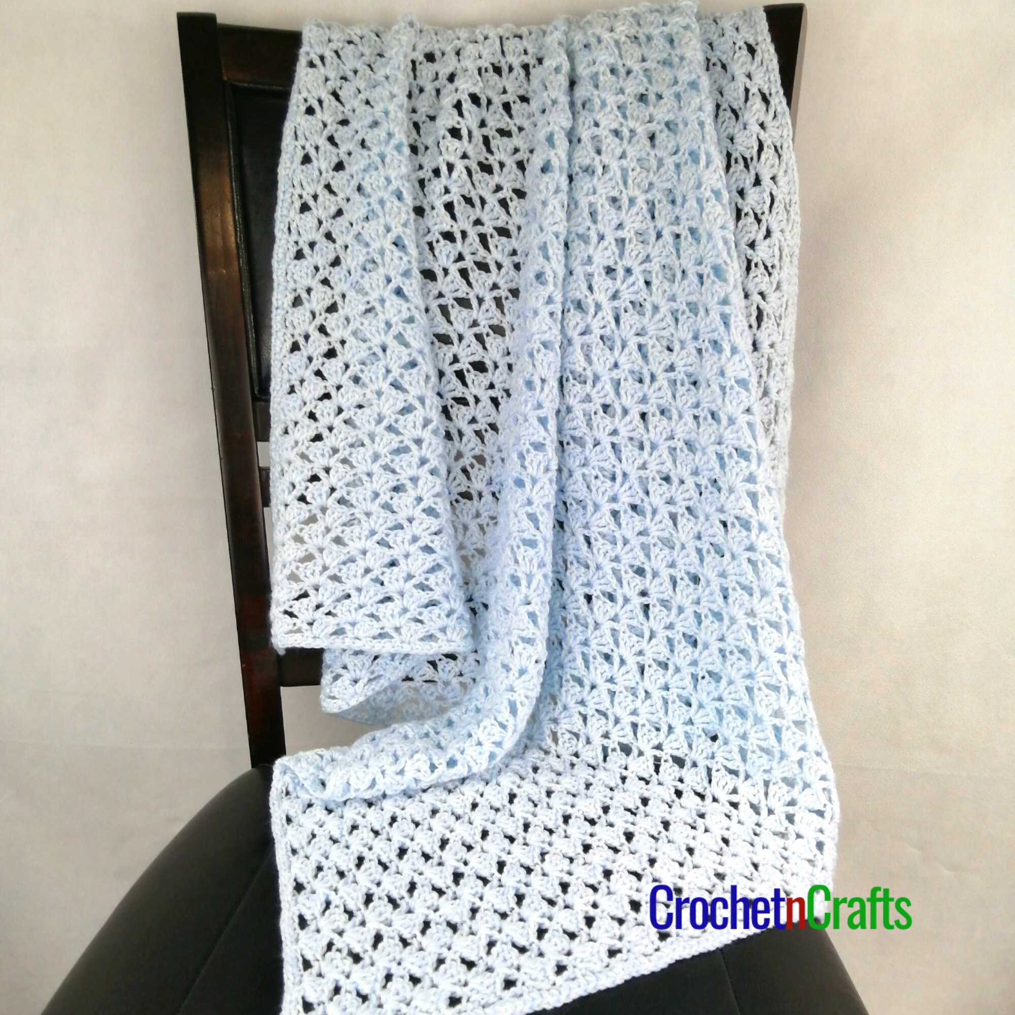 Offset Shell Baby Blanket - PDF Crochet Pattern - Etsy