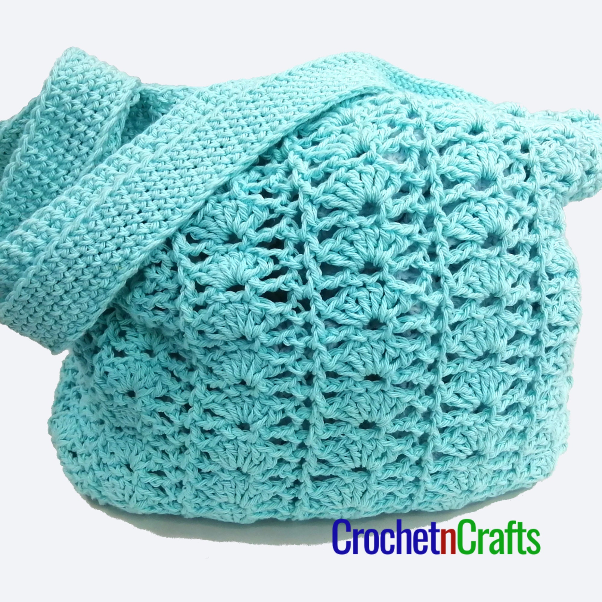 Over-the-shoulder Crochet Bag PDF Pattern - Etsy