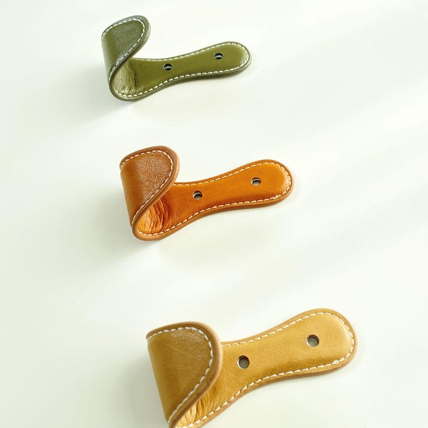Leather Wall Hook - Etsy