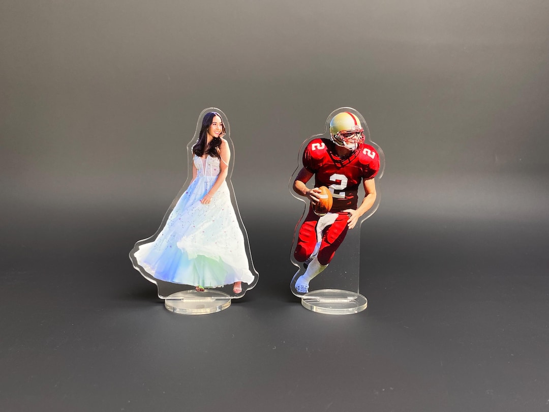 Custom Acrylic Photo Standee, Personalized Picture Gift, for Wedding ...