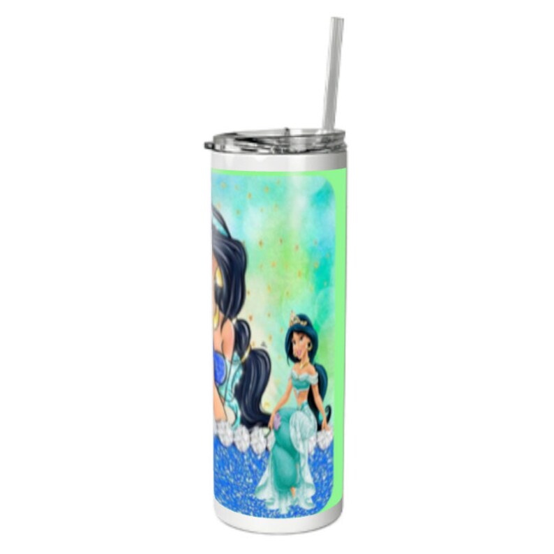 Tumbler-jasmine From Aladdin - Etsy