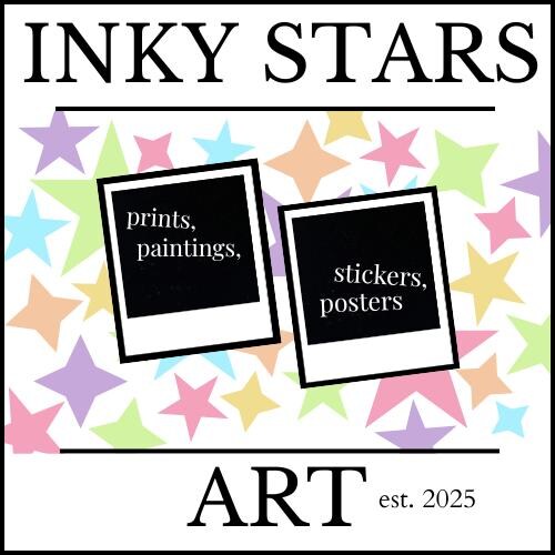 InkyStarsArt - Etsy