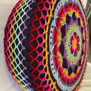 Radiating Jewel Crochet Spare Tire Tyre Cover - Etsy
