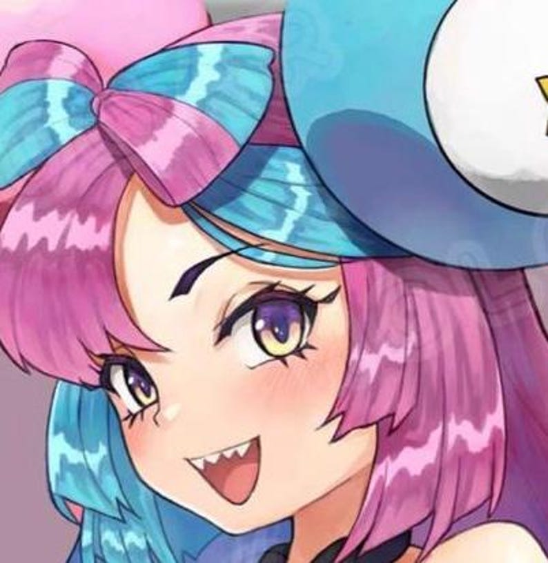Handmade Holographic Pokémon Trainer Card – Iono Waifu - Etsy