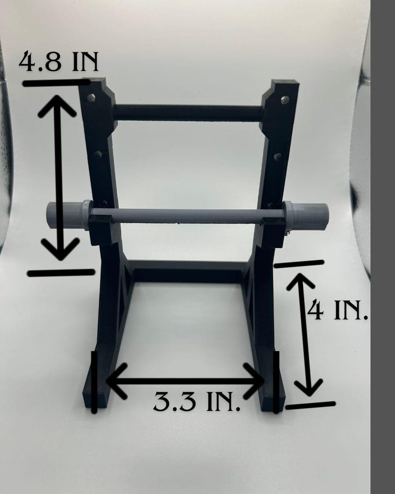 Gym Weight Plate Coasters Set With Squat Rack Holder – 3D Printed ...