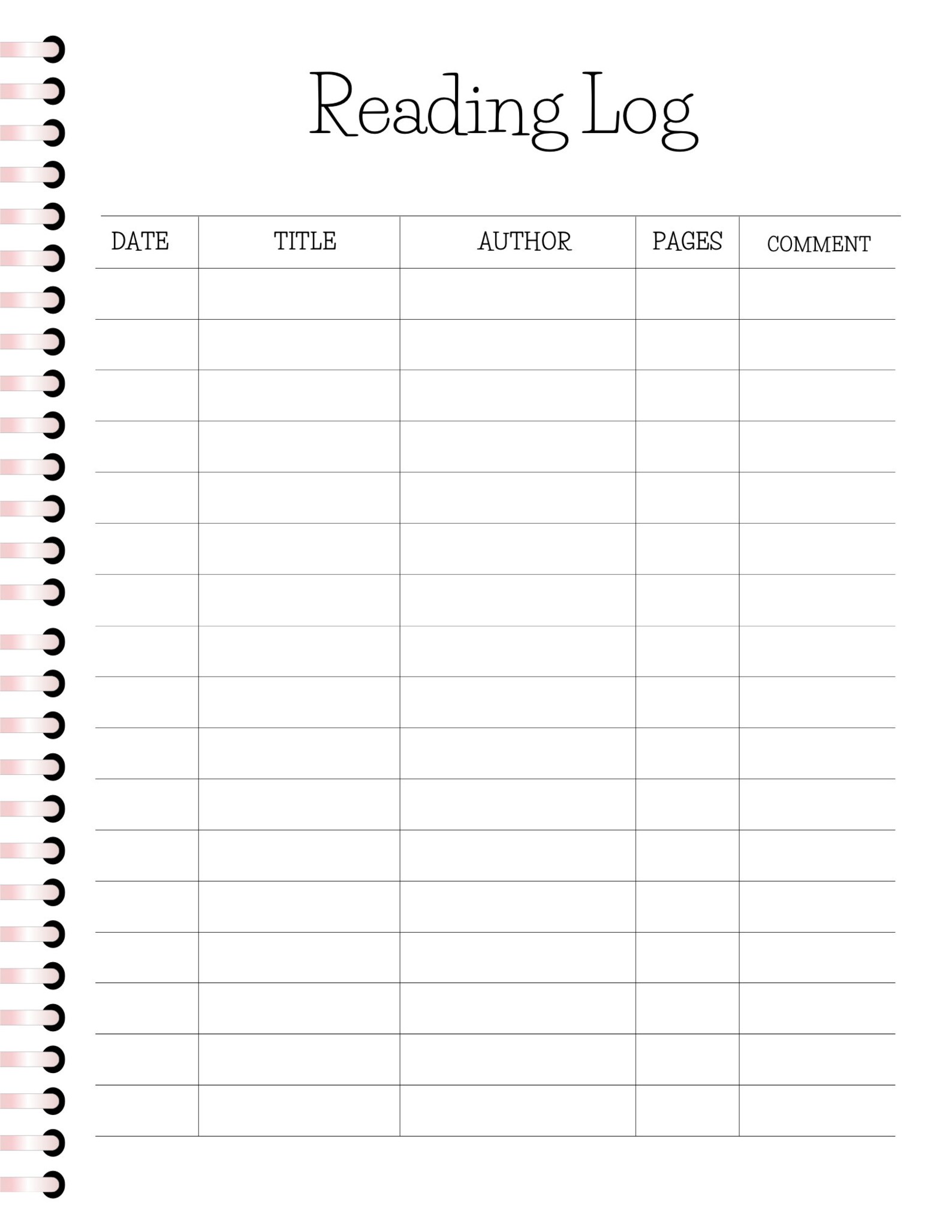 Digital Reading Journal, Digital Book Tracker, Digital Bookshelf, Book ...