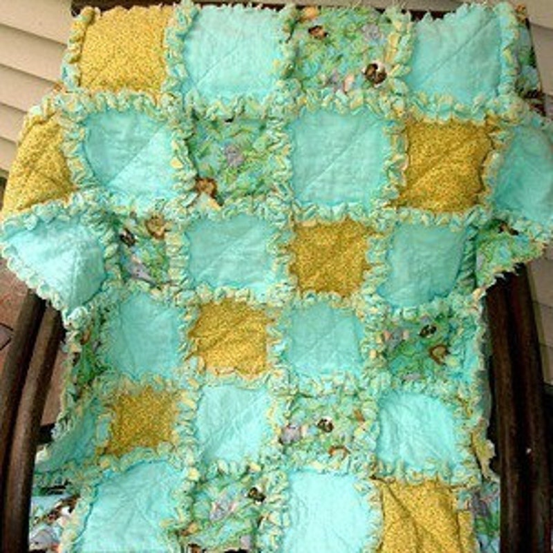 Rag Quilt - Etsy