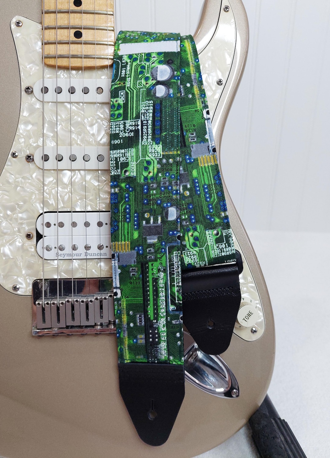 Circuit Board Computer Guitar Strap - Etsy