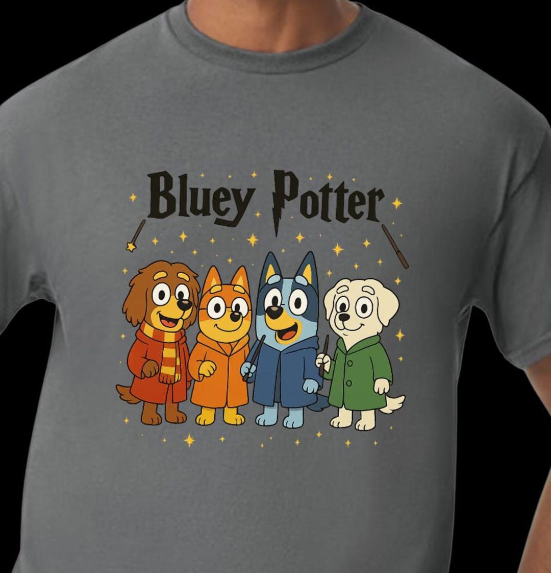 Bluey Potter Png, Harry Potter Characters Png, Harry Potter Png, Bluey ...
