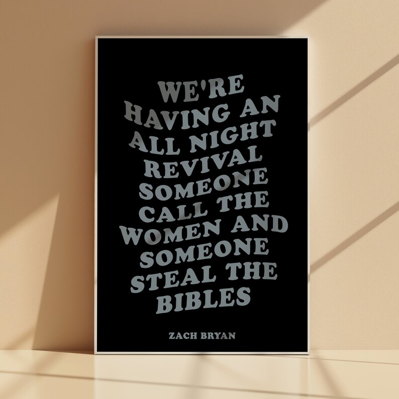 Revival Zach Bryan All-night Revival American Country Music Elisabeth ...