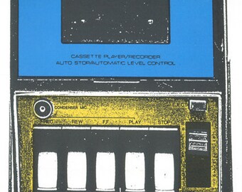 Famous Stereo Screen Print by Print Mafia Tribute to Vinyl | Etsy