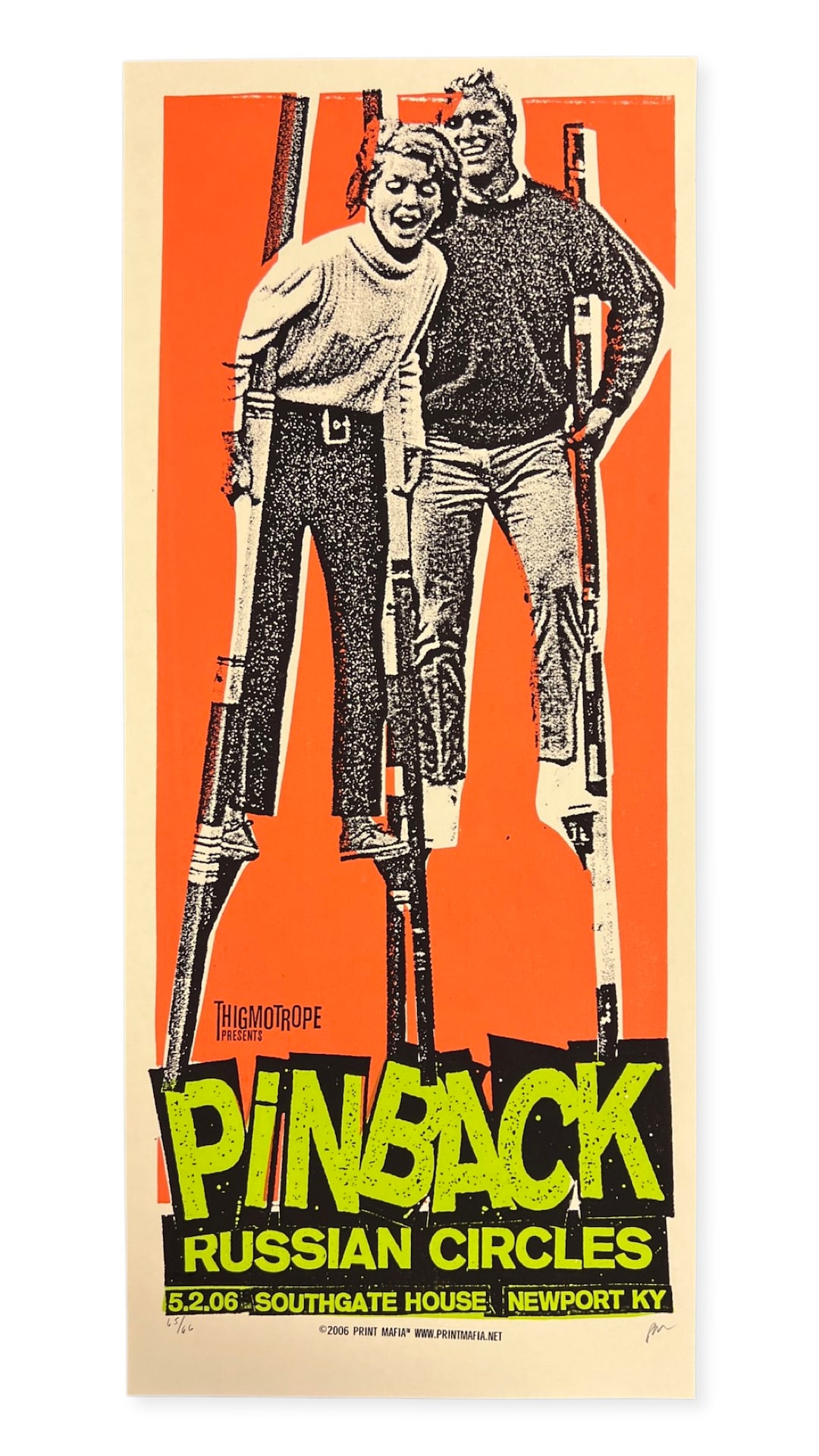 Pinback Screen Print Concert Poster by Print Mafia - Etsy