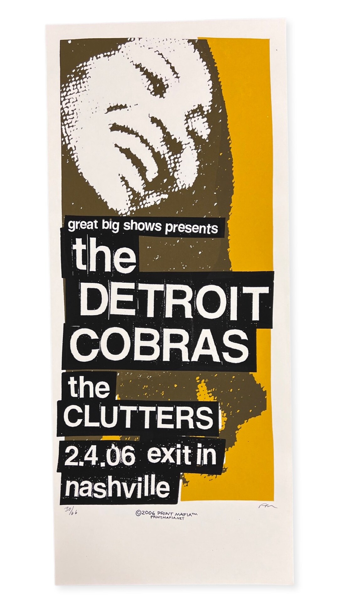 The Detroit Cobras Screen Print Concert Poster by Print Mafia - Etsy