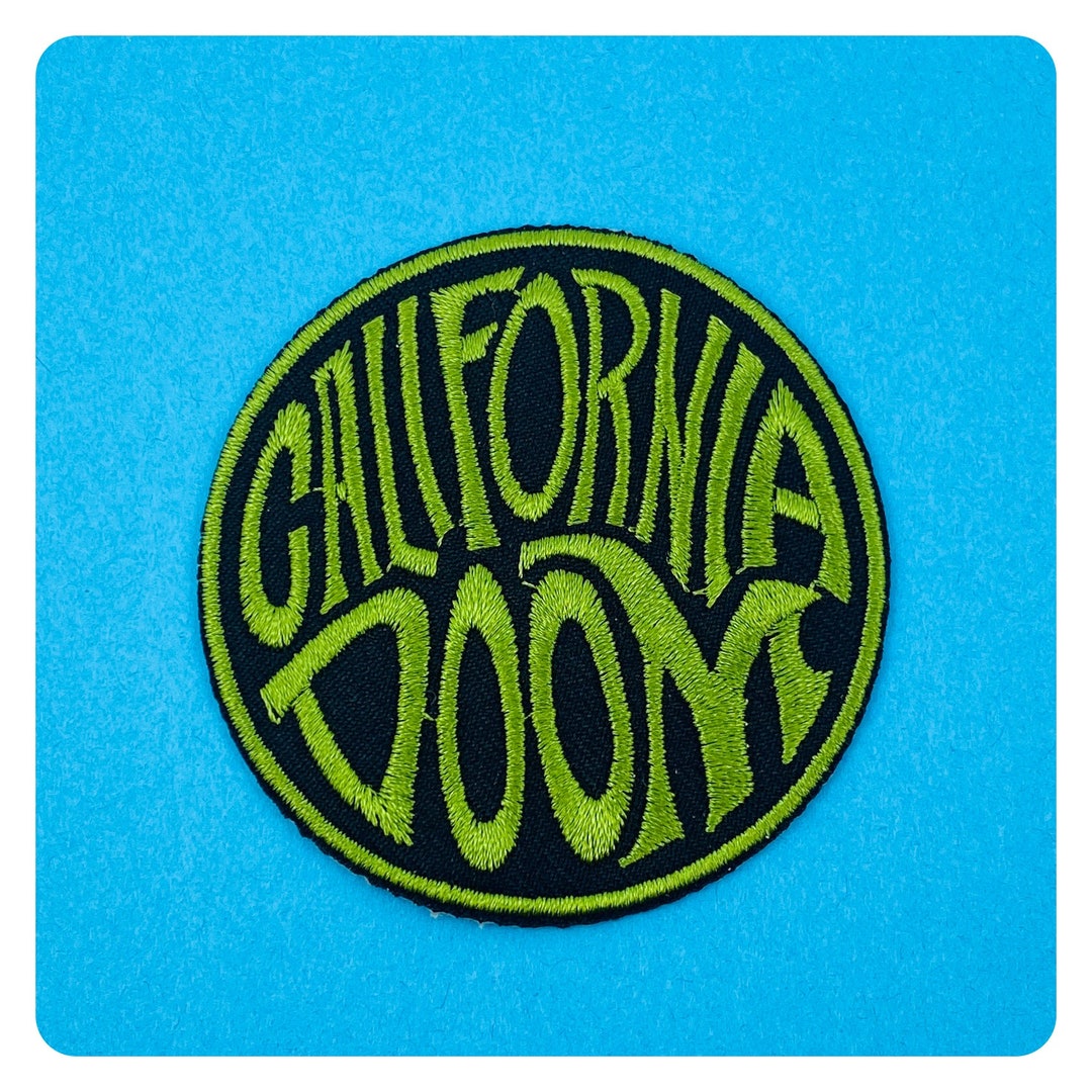 California Doom Circle Logo Iron on Patch From California Doom by Print ...