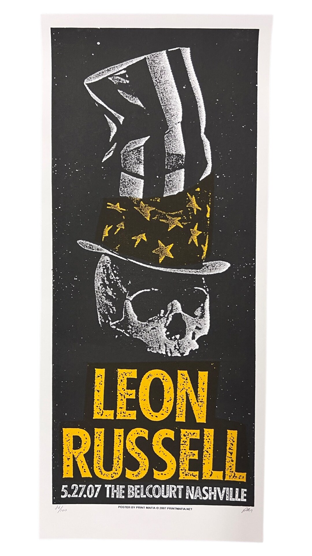 Leon Russell Screen Print Concert Poster by Print Mafia - Etsy