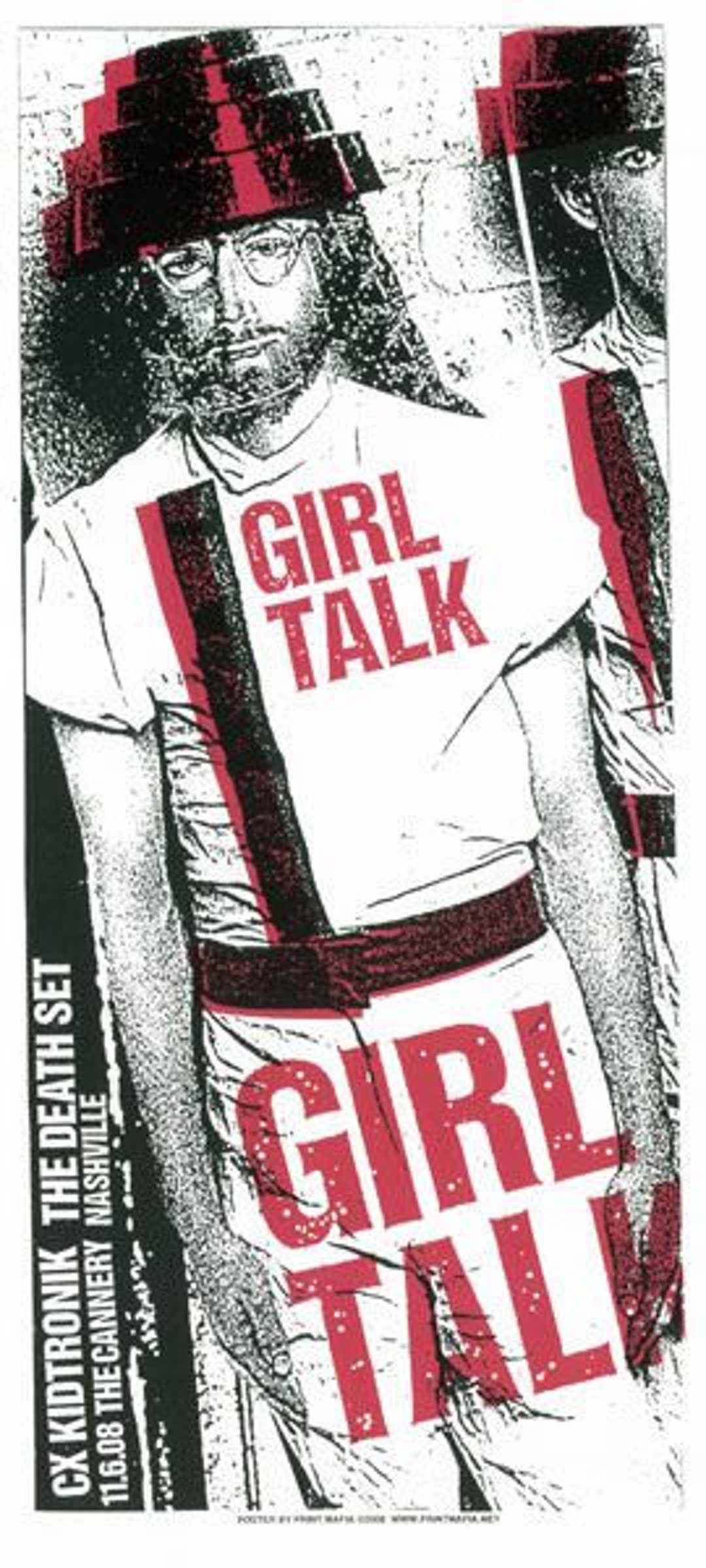 Girl Talkscreen Print Concert Poster by Print Mafia - Etsy