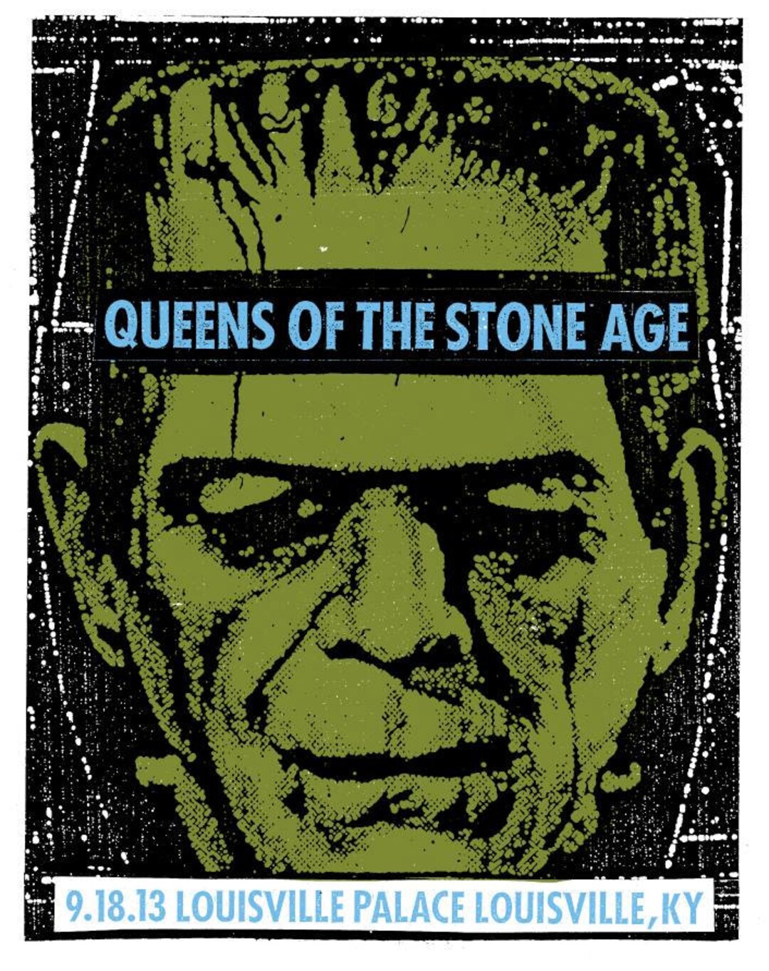 Queens of the Stone Age QOTSA Screen Print Concert Poster by Print ...