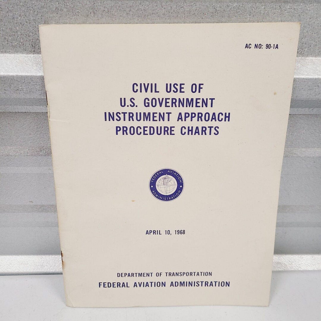 1968 Civil Use of Government Instrument Approach Charts Federal ...