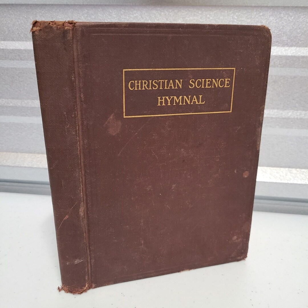 Christian Science Hymnal Reverend Mary Baker Eddy HC (1909) - Etsy