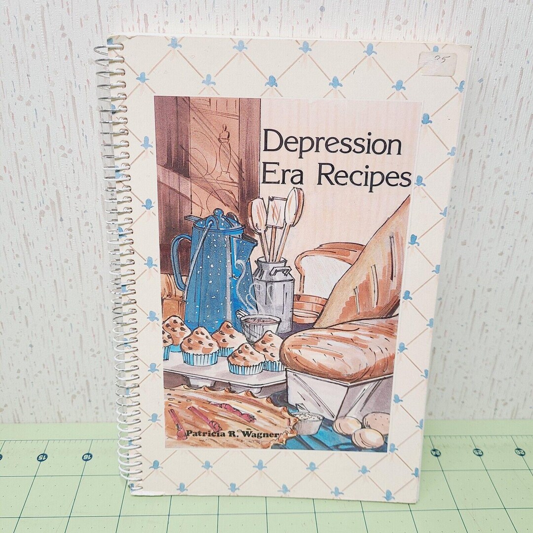 Depression Era Recipes (1991) - Vintage Cookbook - Favorite Recipes - Etsy