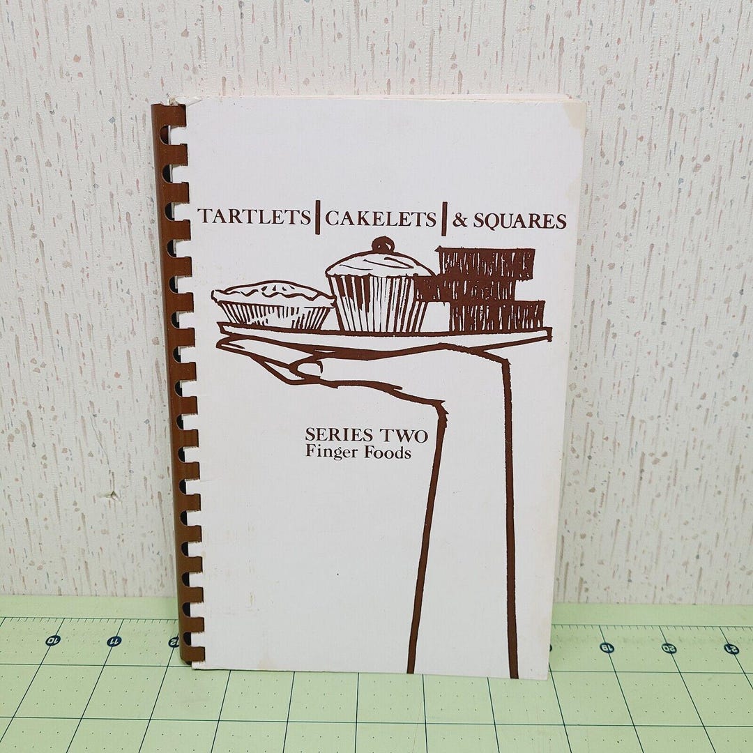Tartlets, Cakelets, Squares: Series Two Finger Foods (1963) - Vintage Cookbook - Etsy