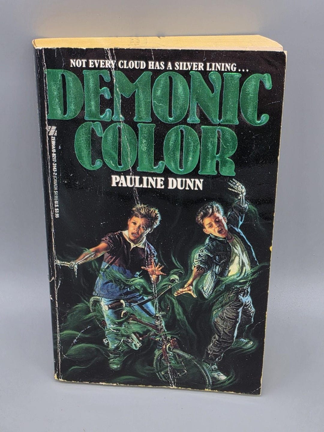 Demonic Color (1990) - Pauline Dunn - 1st ZEBRA Horror Paperback - Etsy