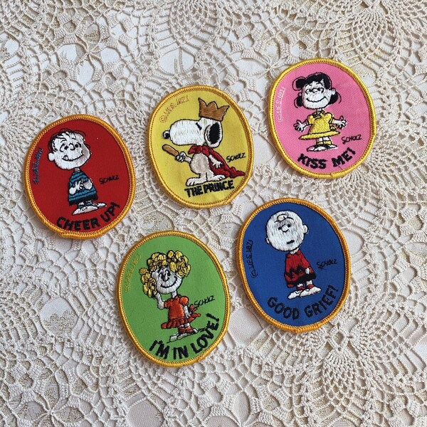 Peanuts Patches Snoopy - Etsy