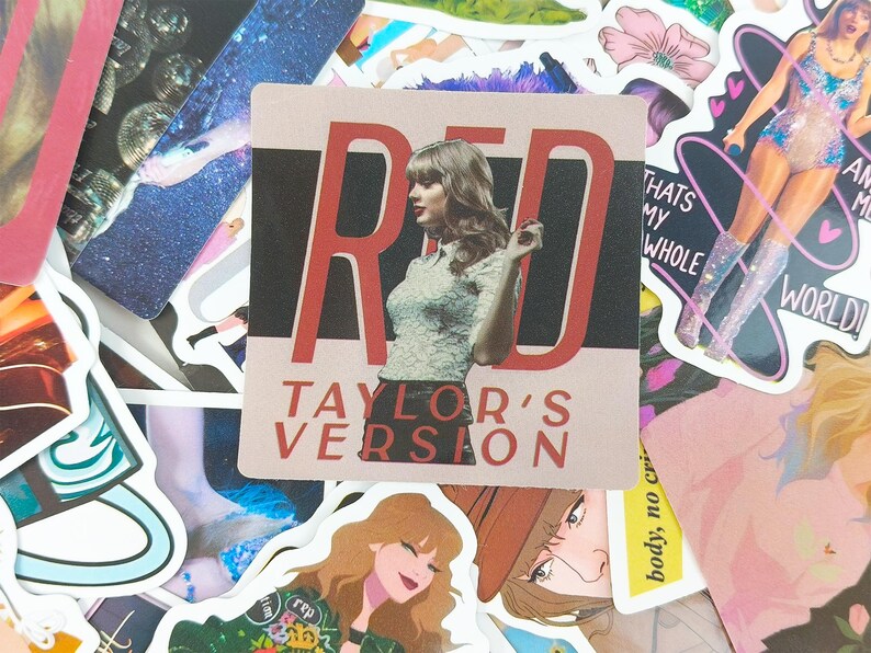 100 Taylor Stickers - Taylor Sticker Pack - Taylor Mixed Sticker Pack ...
