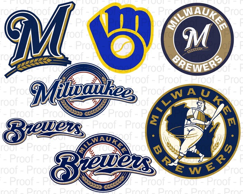 Brewers Svg, Baseball Svg, Milwaukee-brewers Svg, Png, Jpg, Eps, Files ...