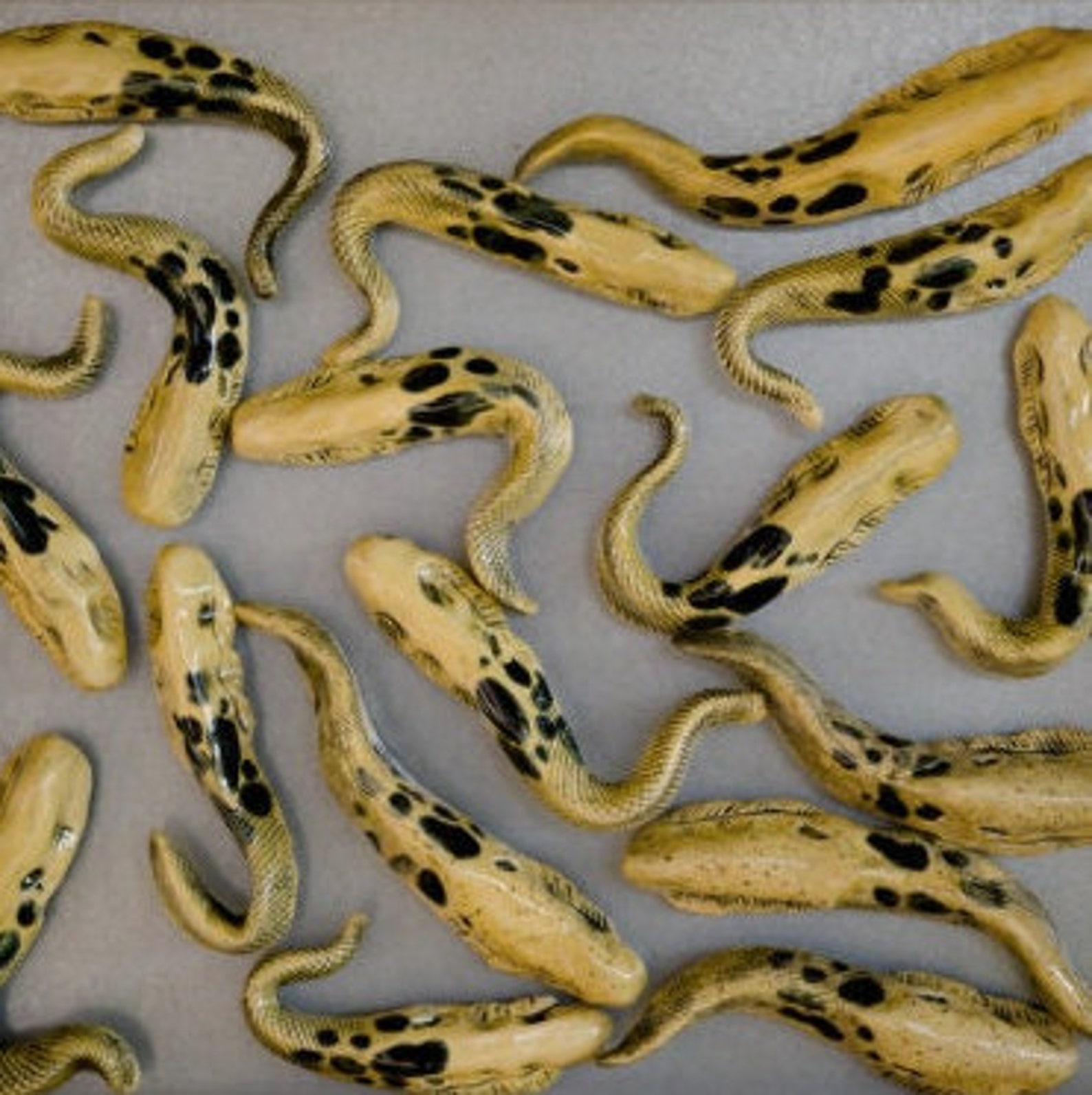 Ceramic Banana Slug Magnet 1 - Etsy