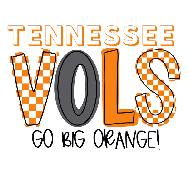 DIGITAL DOWNLOAD Only. PNG File. Tn Vols. Gbo. - Etsy