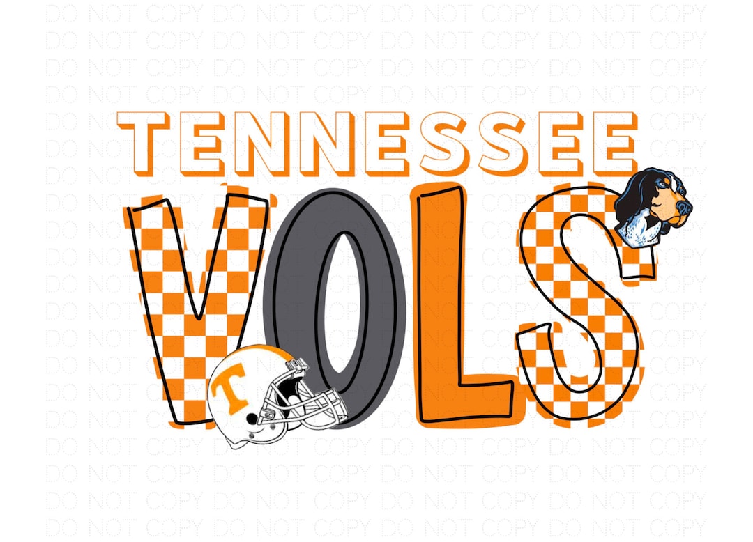 DIGITAL DOWNLOAD. Png File. TN Vols. - Etsy