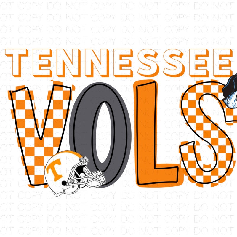 Tennessee Vols Font - Etsy