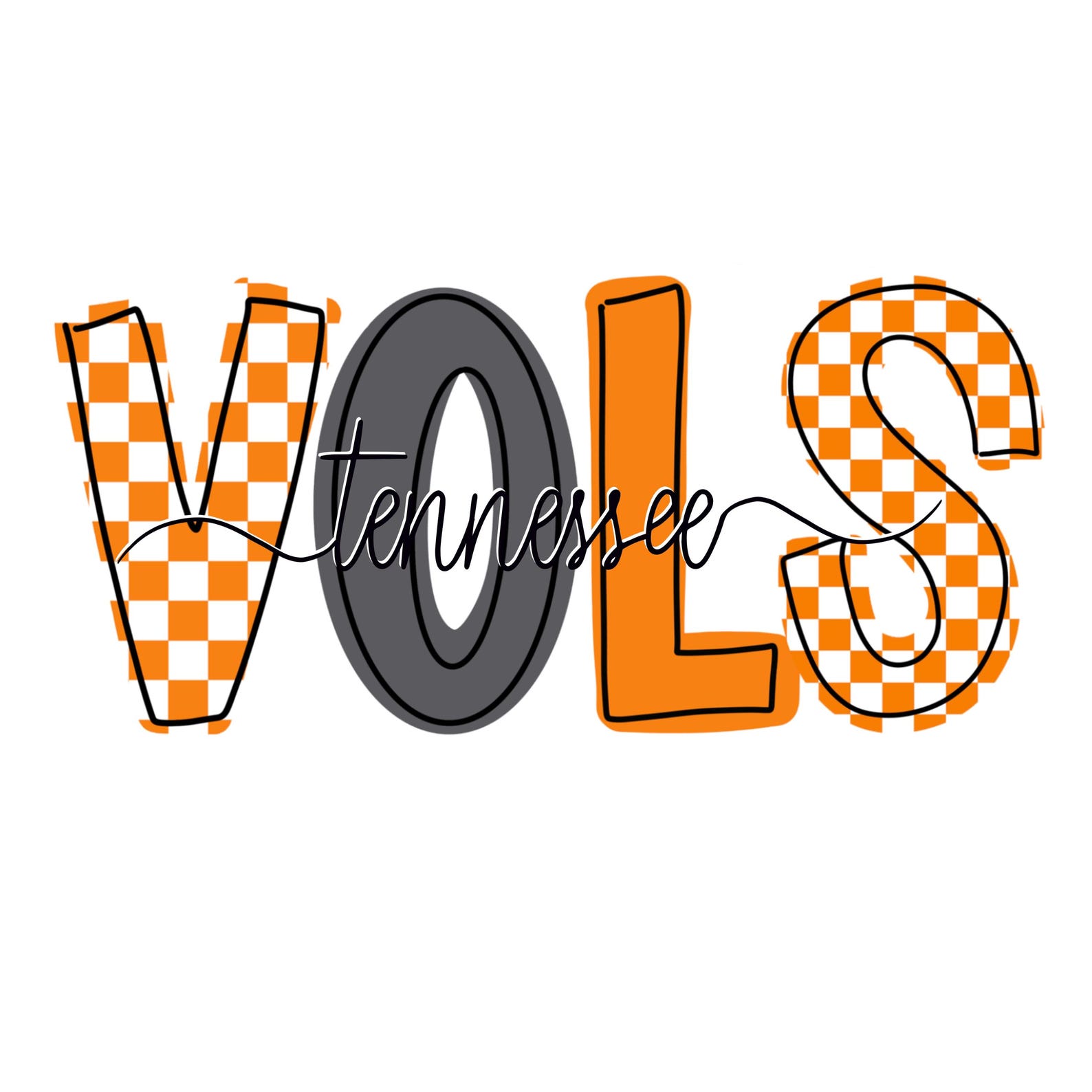 DIGITAL DOWNLOAD Only. PNG File. Tn Vols. - Etsy