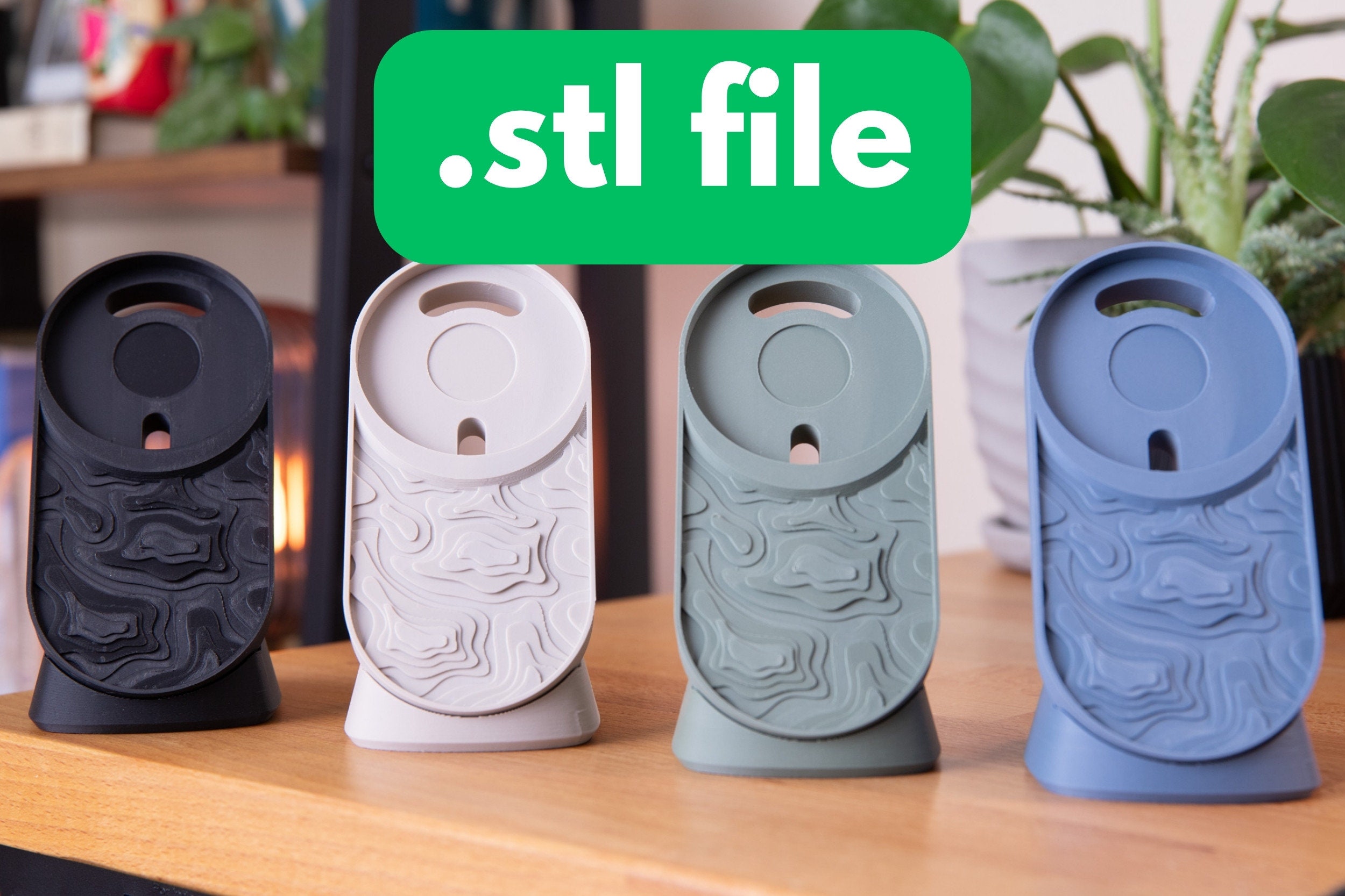 TOPO Digital STL File for 3D Printing Apple Magsafe Charger Stand for ...