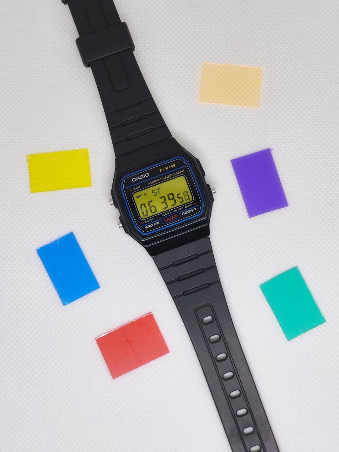 Color Filter Pack for Casio F91W – 6 Colors - Etsy