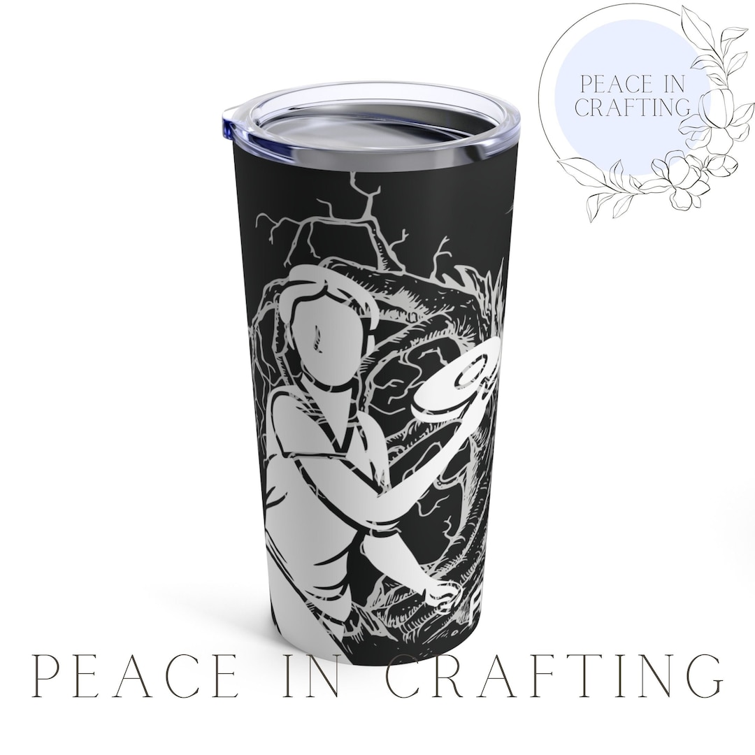 Disc Golf Tree Assassin Tumbler 20 Oz, Multiple Background Color ...