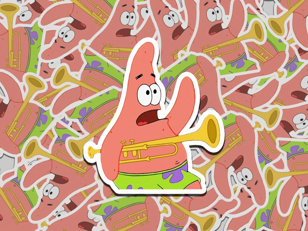Is Mayonnaise an Instrument Patrick Star Sticker, Funny Die-cut Vinyl ...